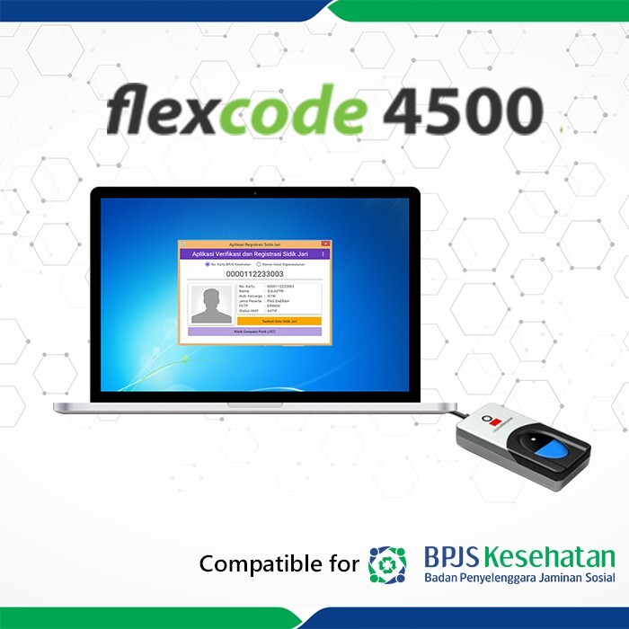 Fingerspot FlexCode 4500 Support Aplikasi BPJS Kesehatan | Lazada Indonesia
