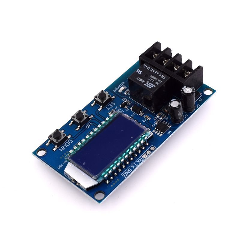 10A 6-60V Lithium Battery Charge Controller Protection Board Lcd ...