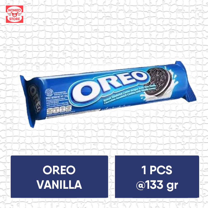 Oreo Biskuit Krim Vanilla 133 gr | Lazada Indonesia