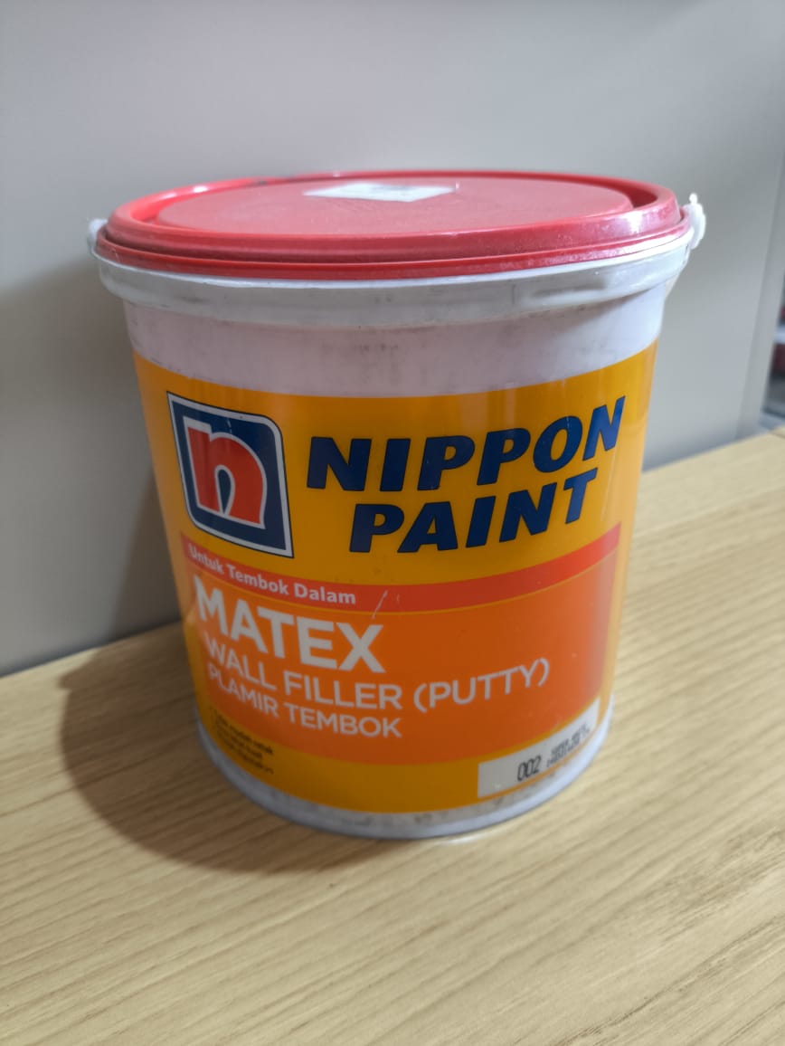 Nippon Paint Matex Wall Filler (Putty) Warna Super White / Plamir ...