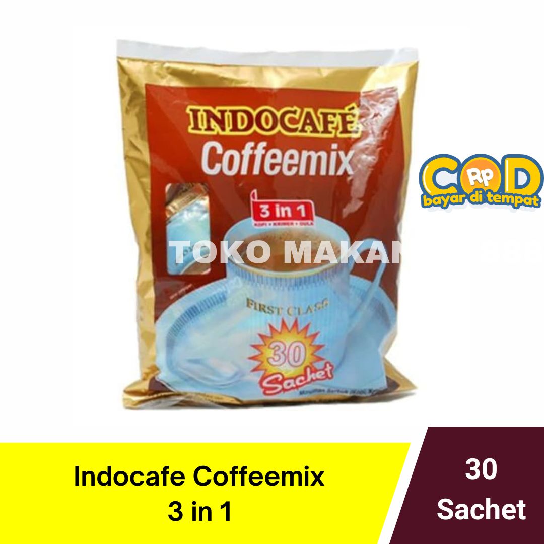 Indocafe Coffemix 3 in 1 / Coffeemix Kopi Renceng Isi 30 Sachet ...