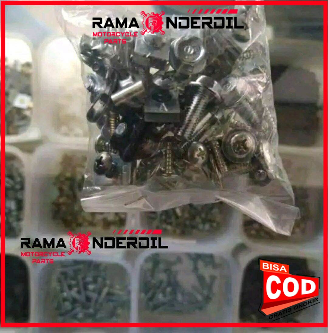 Baud / Baut scrub full body motor honda supra x lama / old | Lazada ...