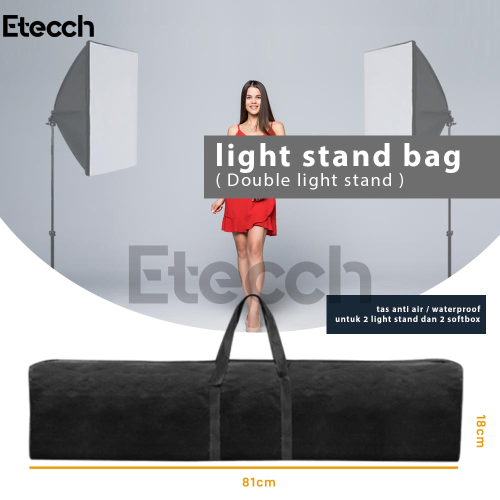 Tas Lightstand TLS02 dan Tas Softbox Waterproof Ukuran XL | Lazada ...