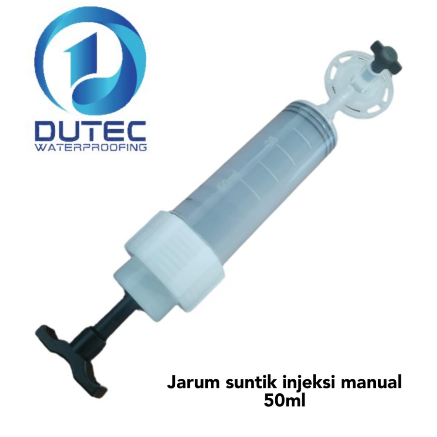 Dutec Syringe Injector / Tabung Suntikan Manual Injeksi Epoxy Dan PU ...