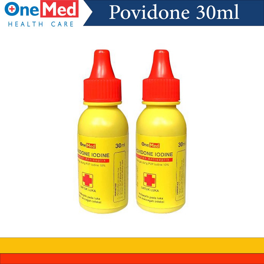 Povidone Iodine Onemed 30ml / Antiseptik Luka | Lazada Indonesia