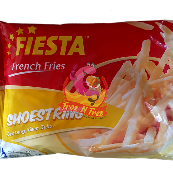 FIESTA French Fries 500 Gram - Shoestring | Lazada Indonesia
