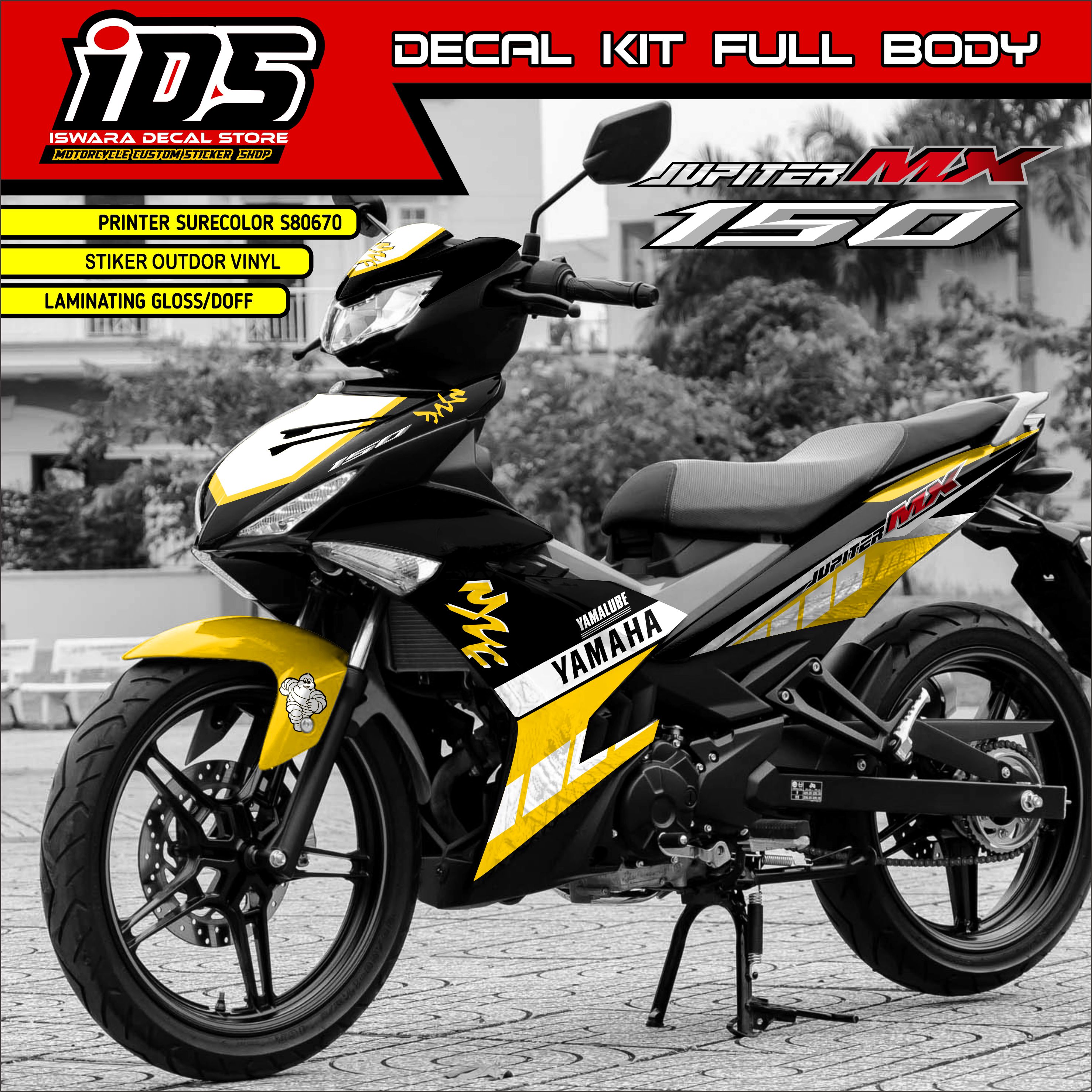Decal Mx King 150 New Full Body Stiker Mx King New Full Body Dekal Mx ...