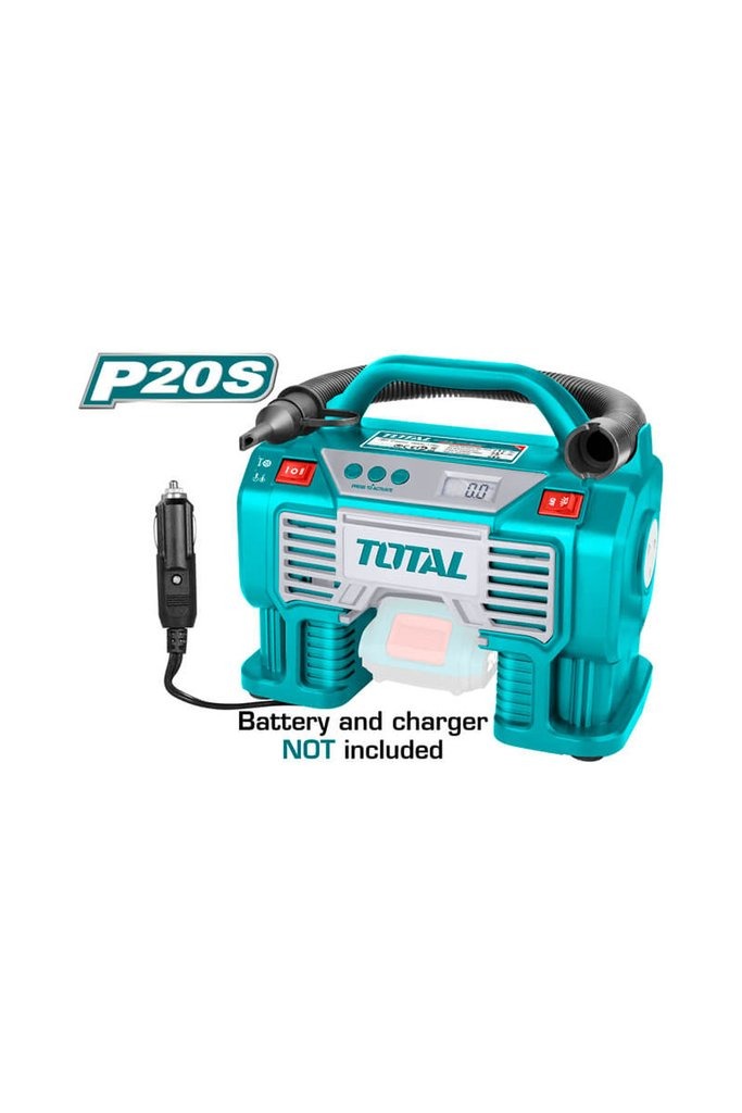 TOTAL TACLI2002 mini Auto Air Compressor kompresor baterai mini ...