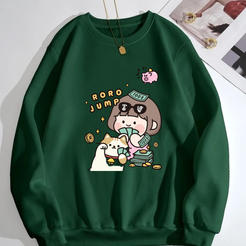 Crewneck Anak Perempuan Roro Jump Virall | Lazada Indonesia