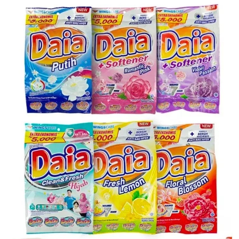 DAIA Detergent bubuk 245gr | Lazada Indonesia