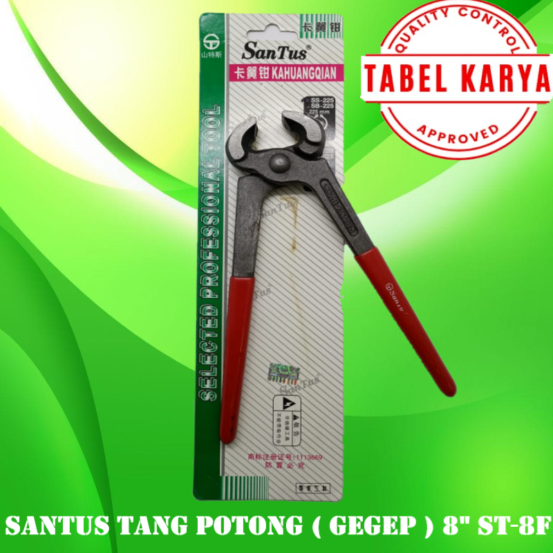 TANG POTONG (GEGEP) 8" INCH SANTUS ST-8F | Lazada Indonesia