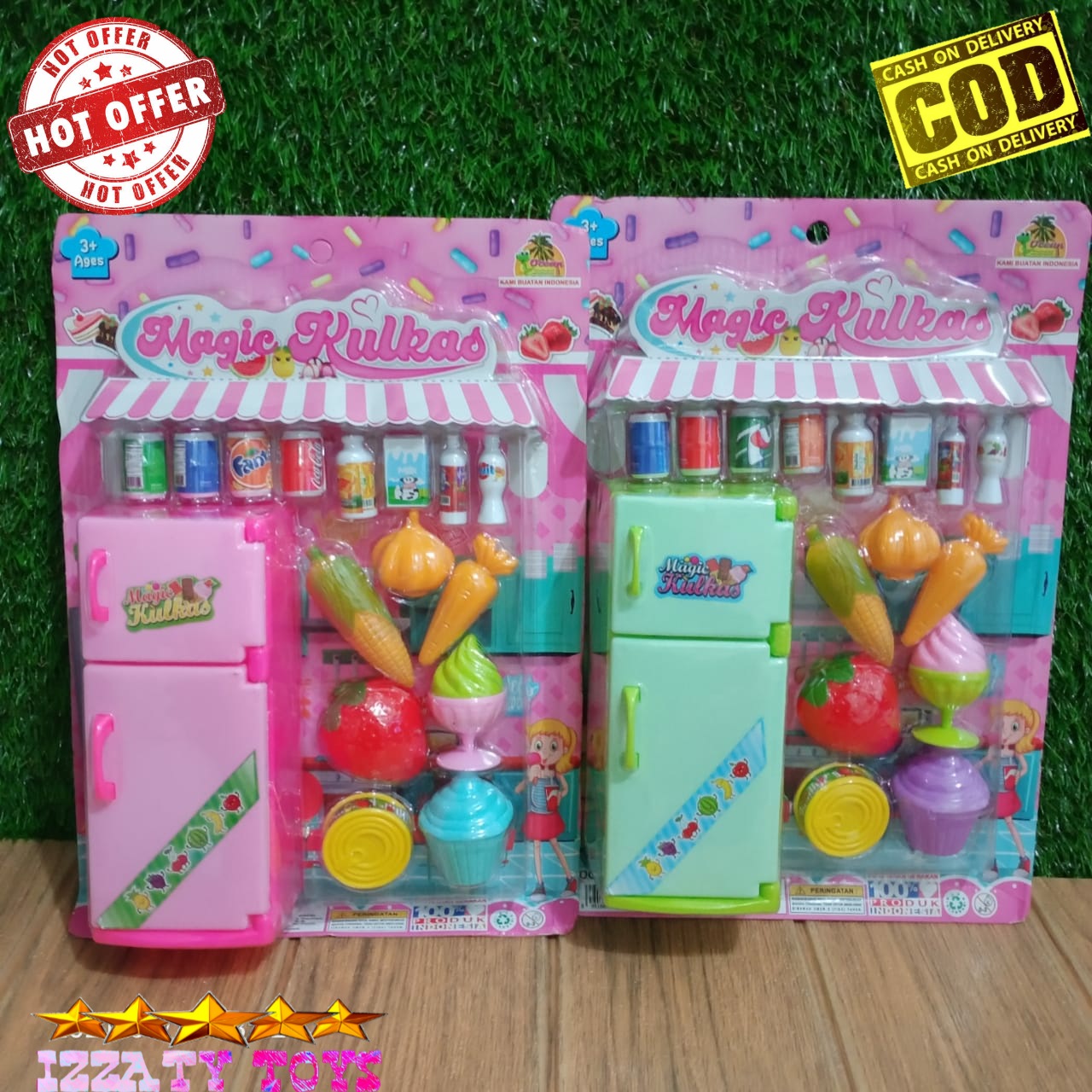 MAINAN ANAK MAGIC KULKAS CERIA BUAH-BUAHAN DAN MINUMAN KULKAS AJAIB ...