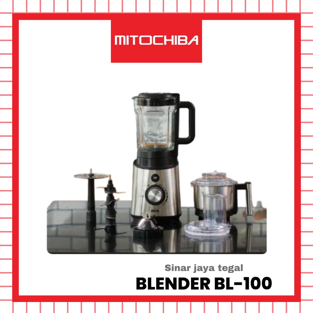 BLENDER MITOCHIBA BL-100 | Lazada Indonesia