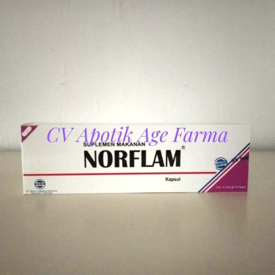 Norflam Capsule isi 100 (Solas) | Lazada Indonesia