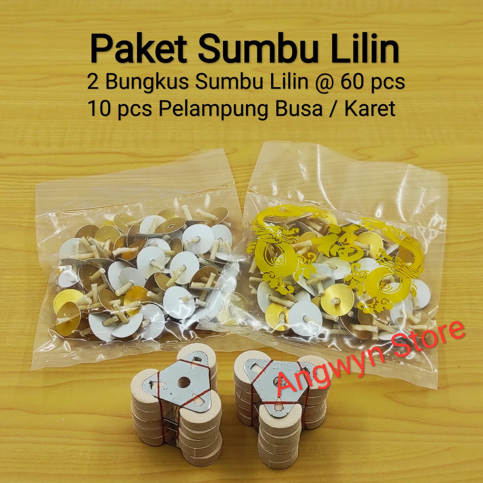 Sumbu lilin 2 bungkus + Pelampung busa karet 10 Pcs | Lazada Indonesia