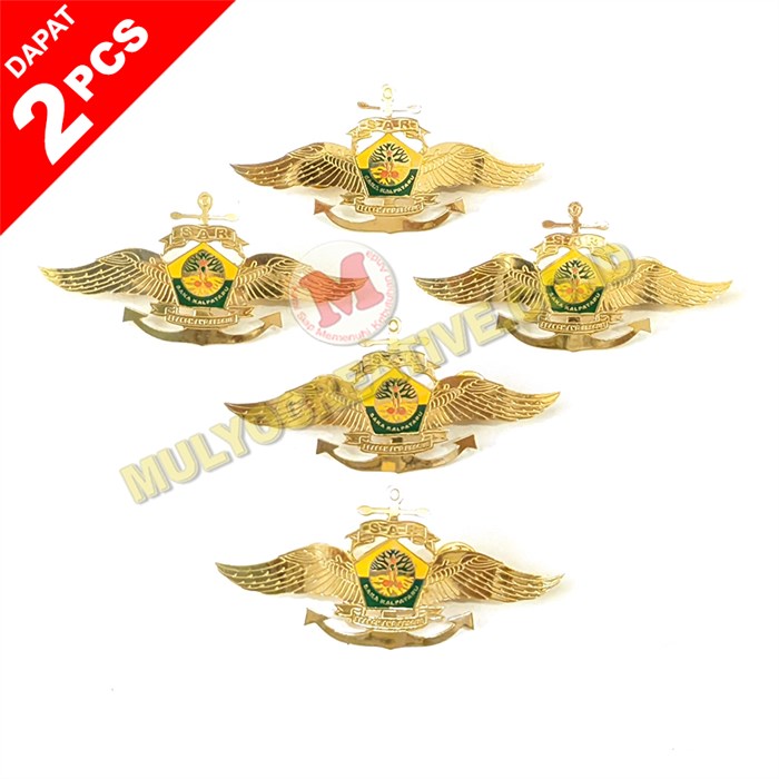 Pin Wing Logo SAR Saka Kalpataru Lencana SAR Saka Kalpataru Full Logam ...