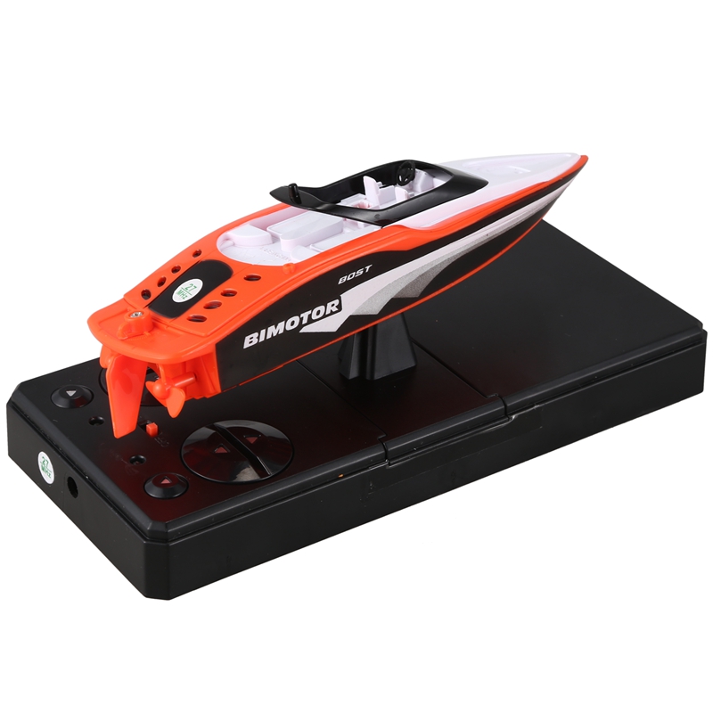 Mini RC Boat 4 Channels 3392M Fast Remote Control Boat Infrared Control ...