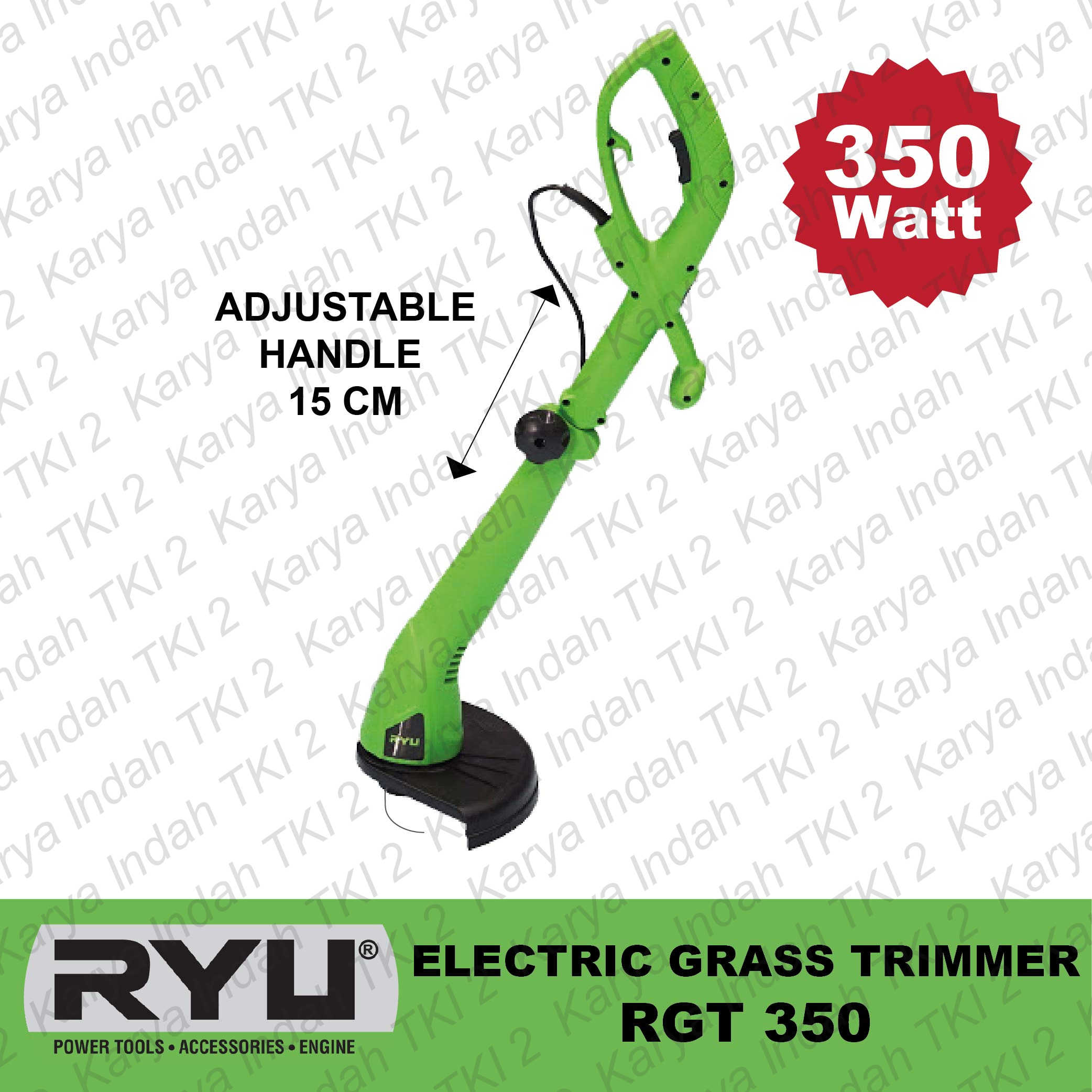 Grass Trimmer Electric RYU RGT350 Mesin Potong Rumput Listrik RGT 350 ...