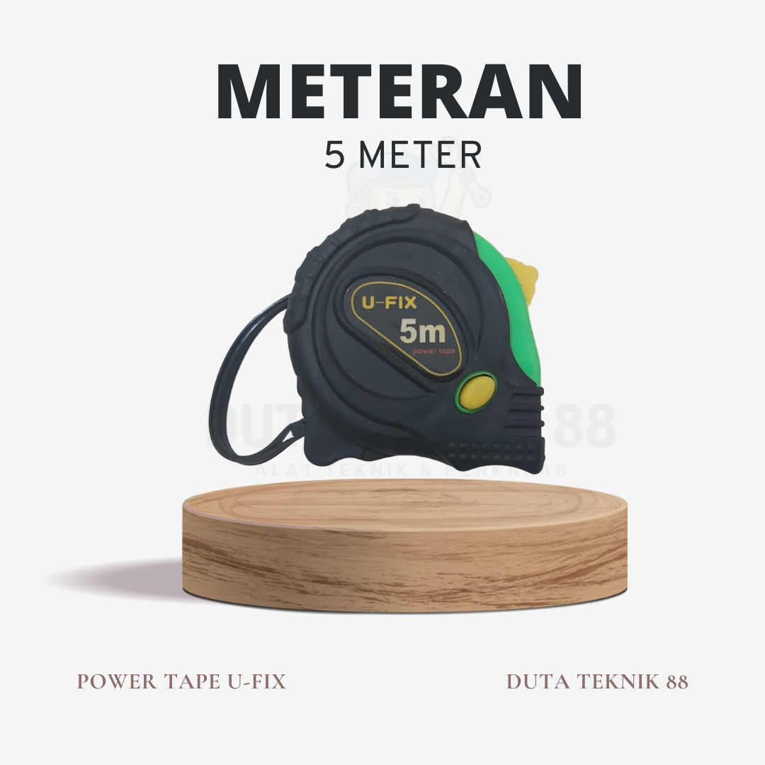 METERAN U-FIX 3 METER / 5 METER / 7.5 METER | Lazada Indonesia