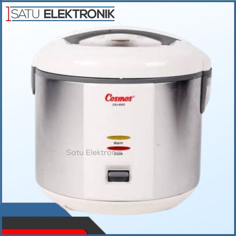 Cosmos CRJ9903 Magicom Stainless Steel Rice Cooker 2 Liter | Lazada ...