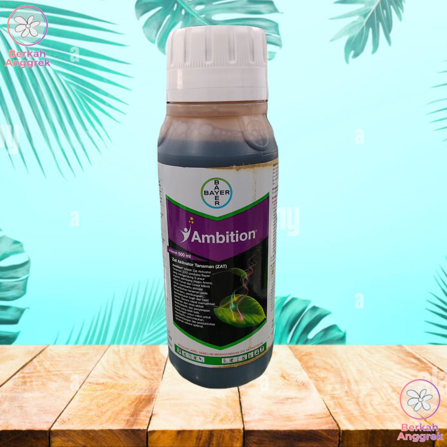 Ambition 500 ml Pupuk Asam Amino Asam Fulvat Lengkap | Lazada Indonesia