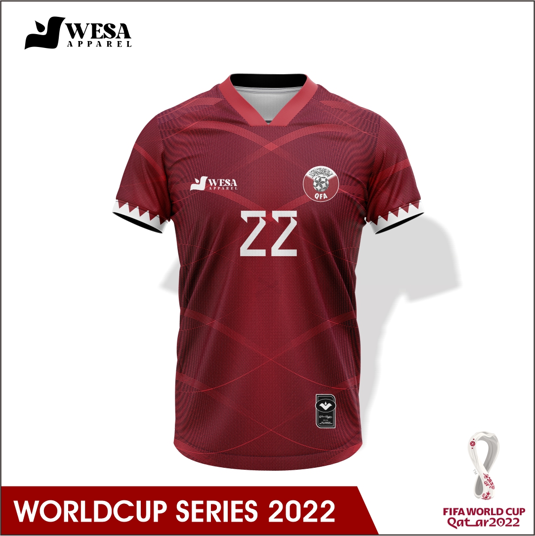 Jersey Worldcup series Fantasy wesa apparel bebas costum nama dan logo ...
