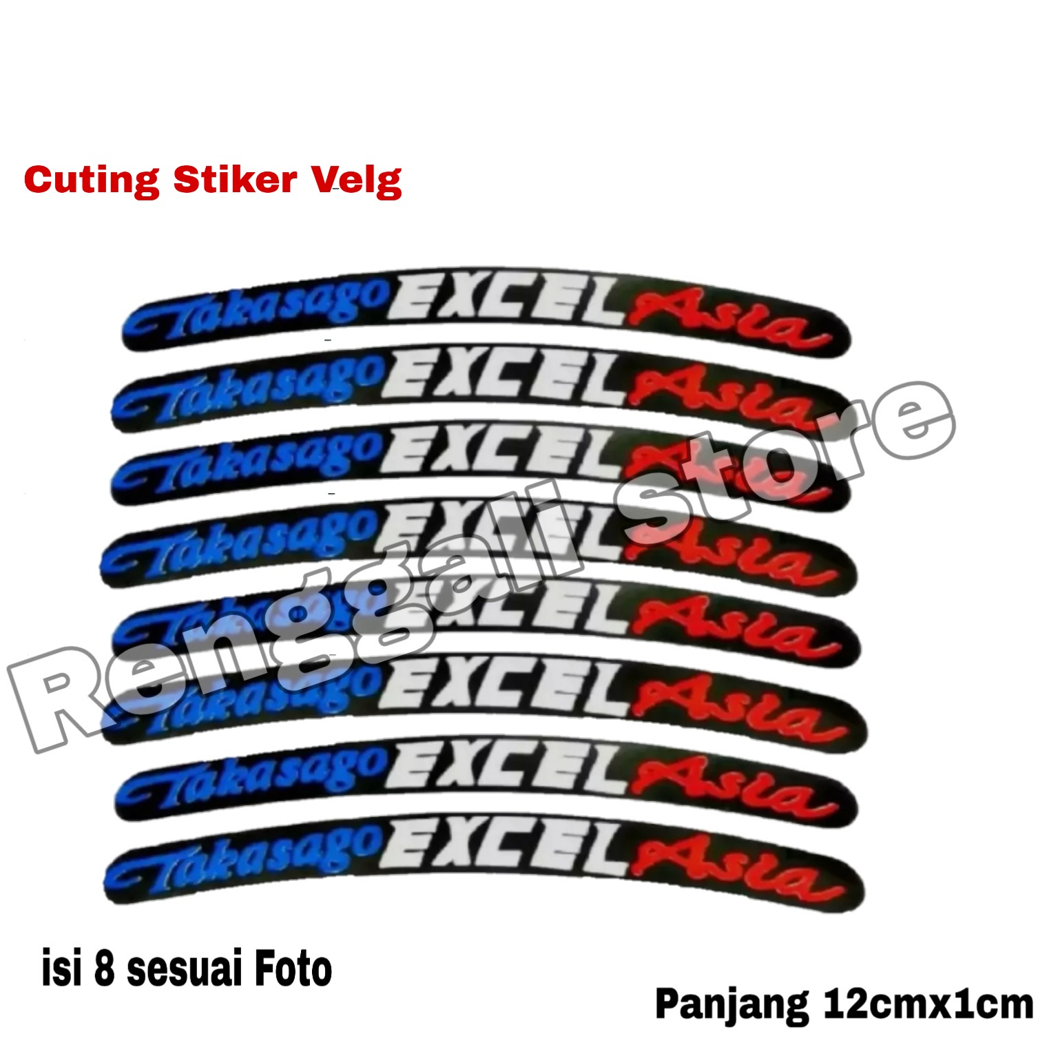 stiker excel isi 8 pcs | Lazada Indonesia