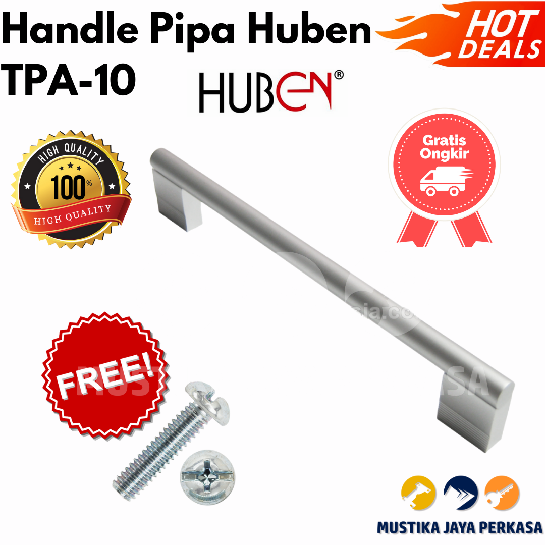 Huben TPA 10 Handle Tarikan Laci Lemari Pull Pegangan Gagang | Lazada ...
