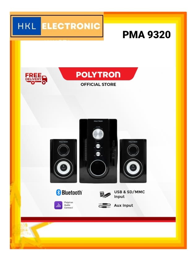 Speaker Polytron Multimedia Bluetooth PMA 9320 | Lazada Indonesia