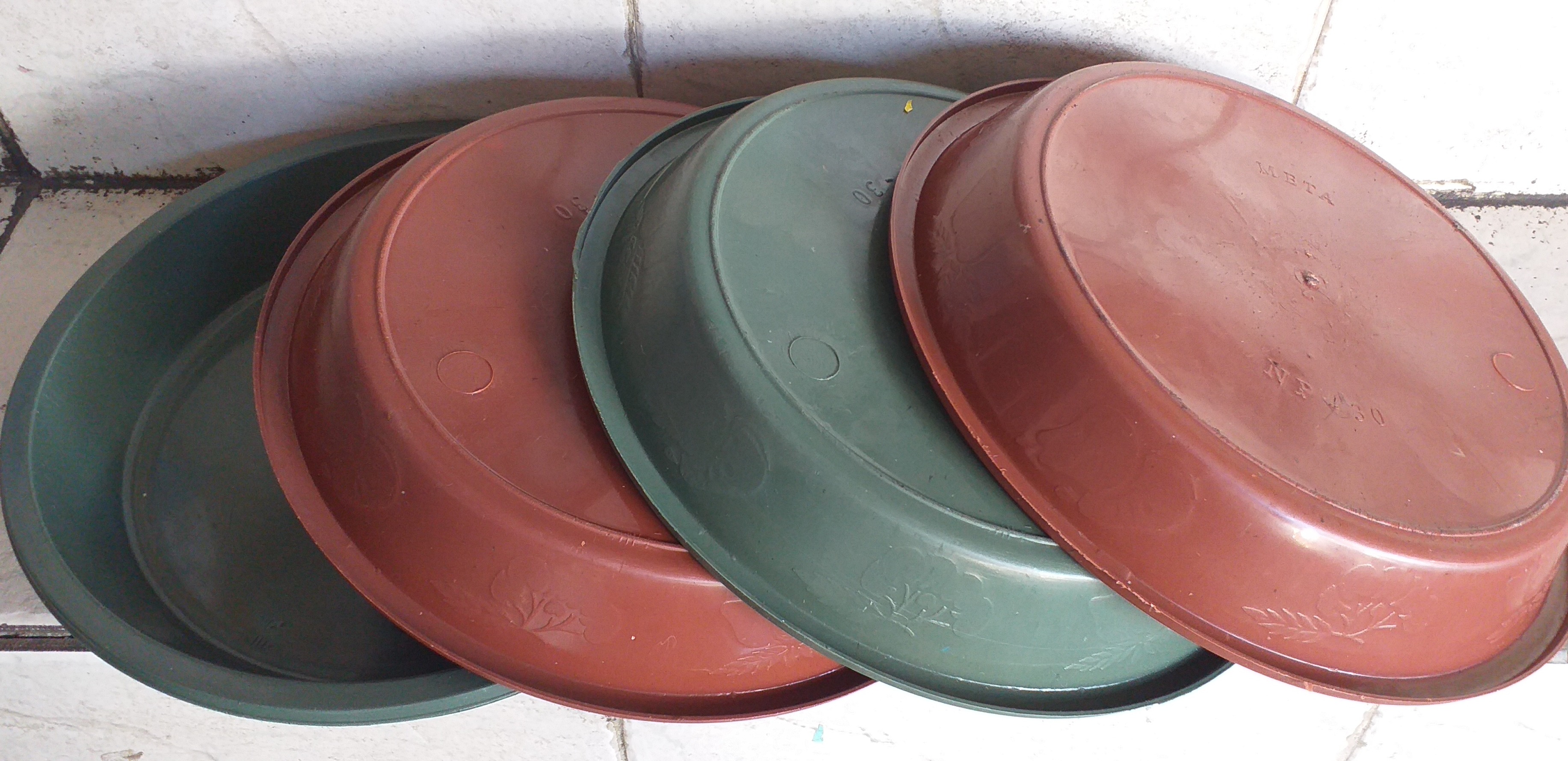 nampan plastik bulat hajatan super, isi ; 2 s/d 100 pcs, ukuran 30 ...