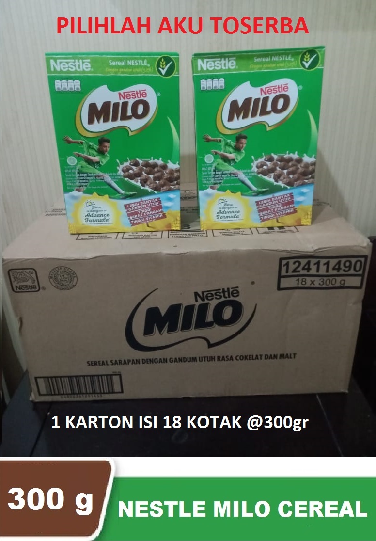 Nestle MILO cereal 330 gr - 1 Karton isi 18 box | Lazada Indonesia