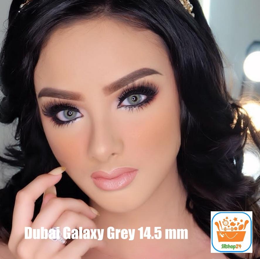 SwS (COD YES) SOFTLENS GALAXY GREY NEW MORE DUBAI 14.5mm NORMAL arabic ...