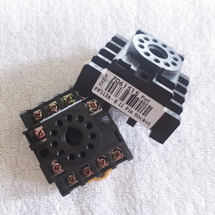 SOCKET RELAY/TIMER 11 PIN PF113AE FORT - 7061515 | Lazada Indonesia