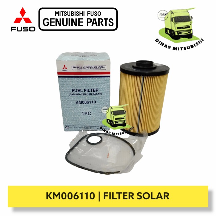 Filter Solar Fuso Fighter KM006110 Mitsubishi Original Fuel Filter ...
