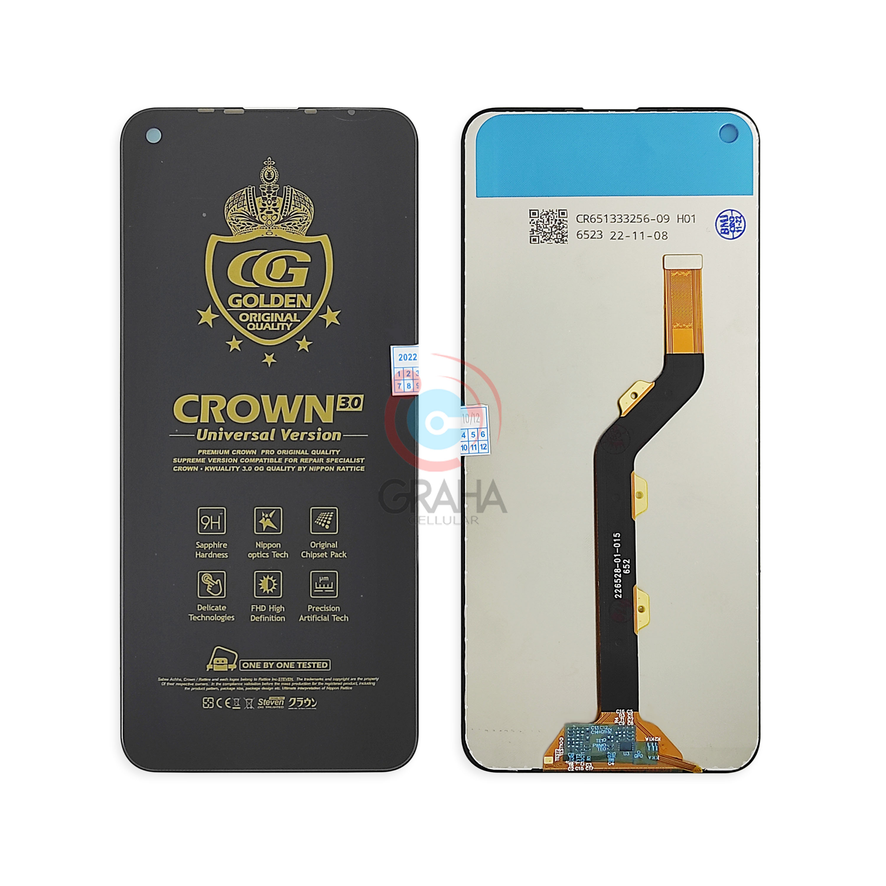 LCD INFINIX NOTE 7 LITE / X656 CROWN SUPER FULLSET TOUCHSCREEN | Lazada ...