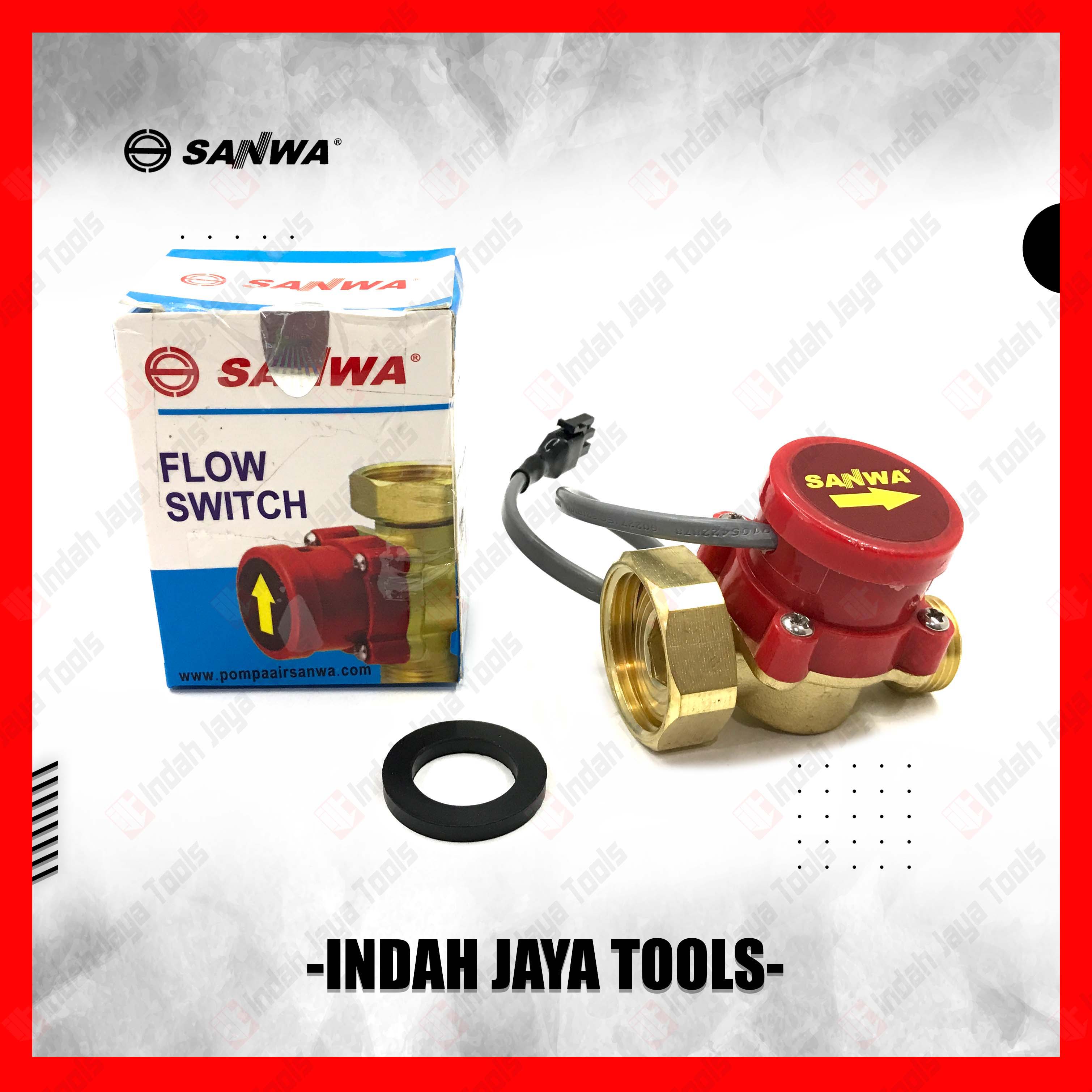SANWA Flow Switch 1/2 Inch - Otomatis Pompa Air Dorong Booster Pump ...