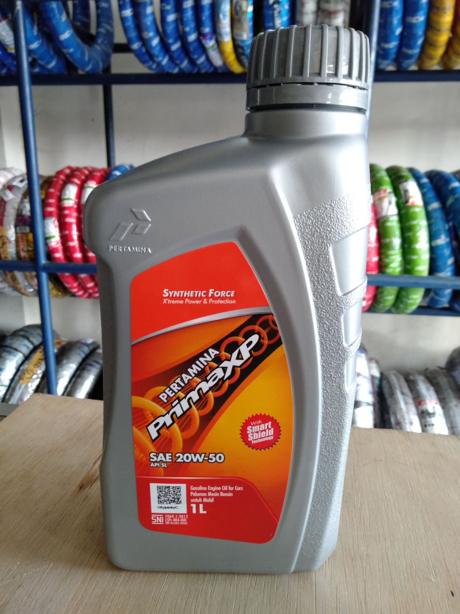Oli Motor Pertamina Prima XP 20W-50 1 Liter Original Asli | Lazada ...