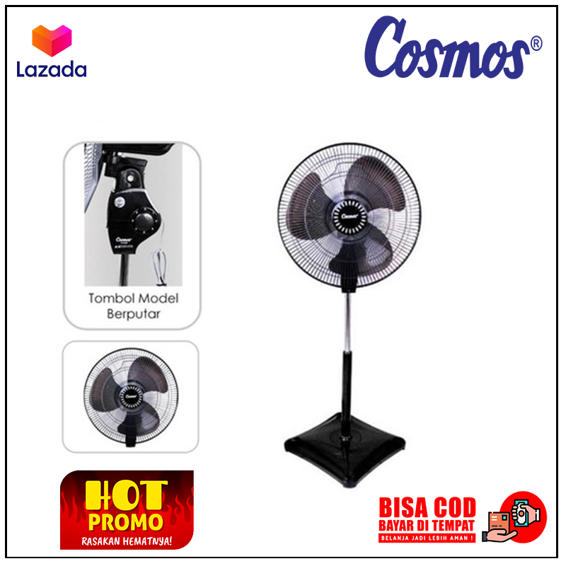 Cosmos 16-SDB Kipas Angin Stand / Berdiri Kaki Kotak 16 Inch / 40 cm ...