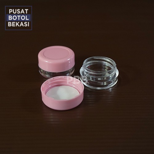 Pot Cream 5 gr Pink Muda - transparant ( ISI 25 PCS ) | Lazada Indonesia