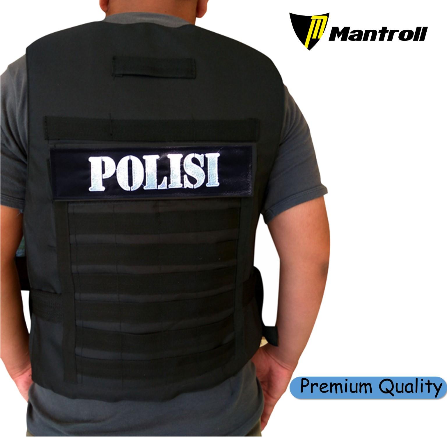 POLISI / POLRI / Rompi Pelindung dada polisi bahan PREMIUM | Lazada ...