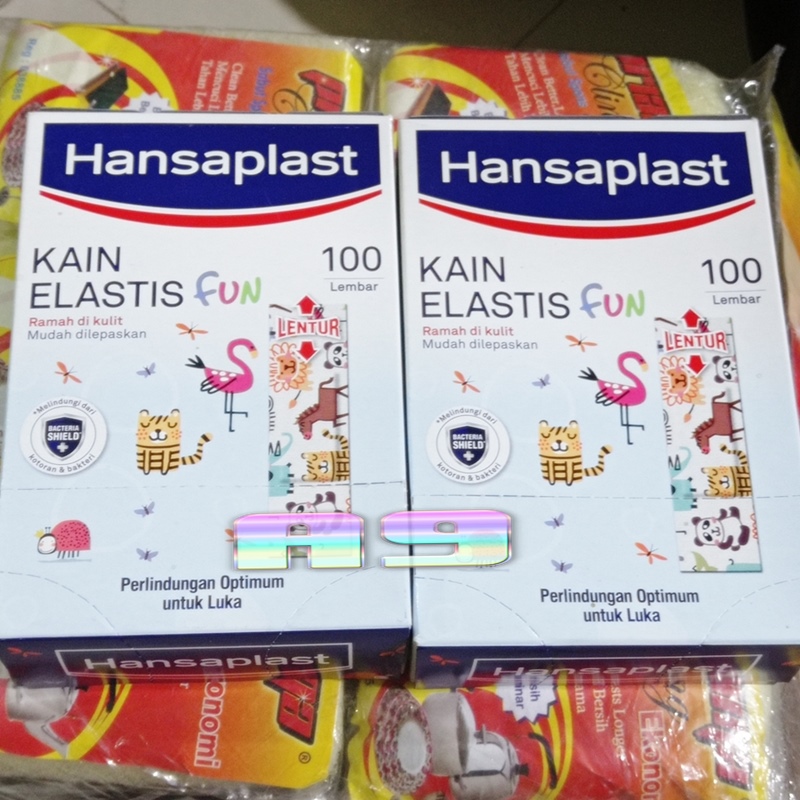 HANSAPLAST FUN KARAKTER 100 LEMBAR KAIN ELASTIS | Lazada Indonesia