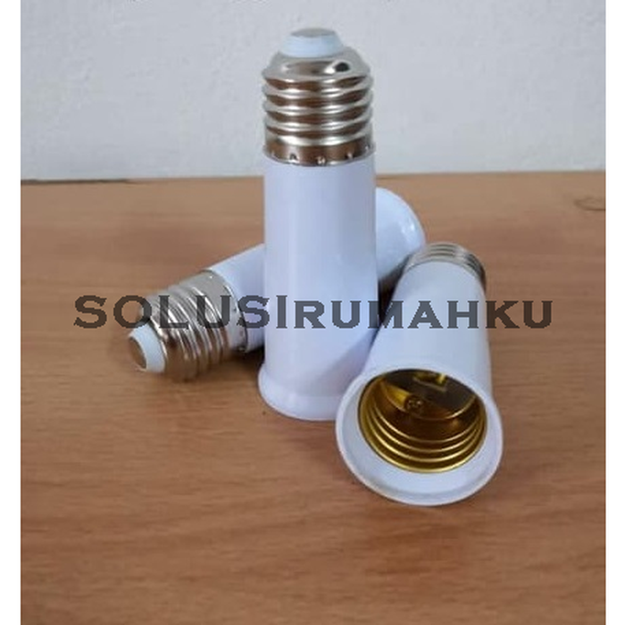 Extension Fitting Downlight 95mm Perpanjangan Dudukan Lampu E27 9,5 CM ...