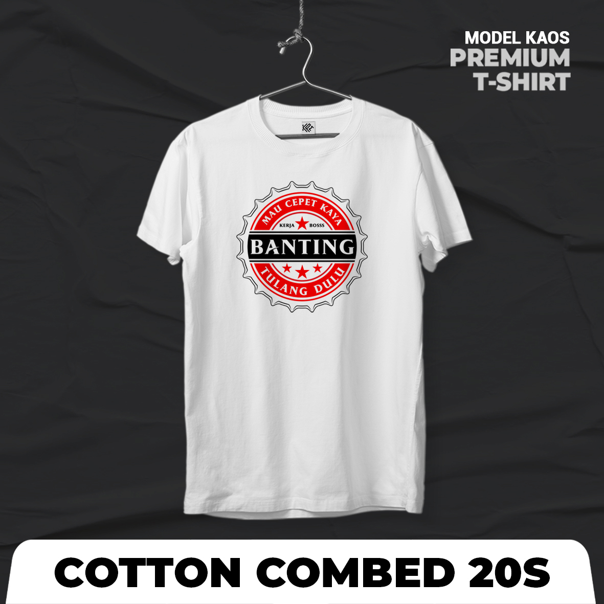 Kaos Plesetan Desain Banting | Lazada Indonesia Kaos Plesetan Desain Banting | Lazada Indonesia