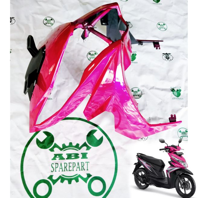 TAMENG DEPAN SE SET HONDA BEAT NEW DIGITAL WARNA MAGENTA | Lazada Indonesia