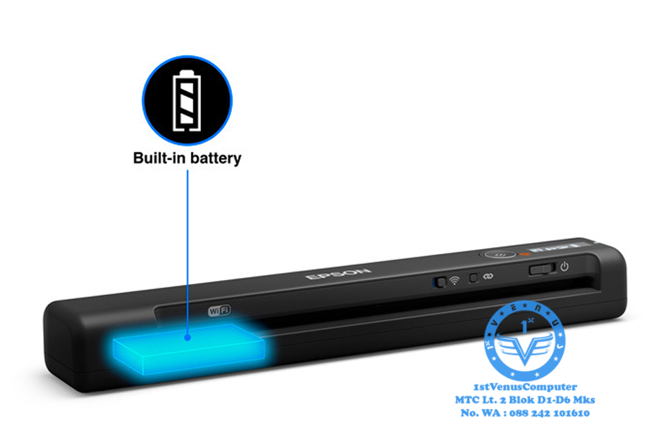 SCANNER EPSON PORTABLE WF ES-60 WIFI / WORKFORCE / SCANNER PORTABLE ES ...