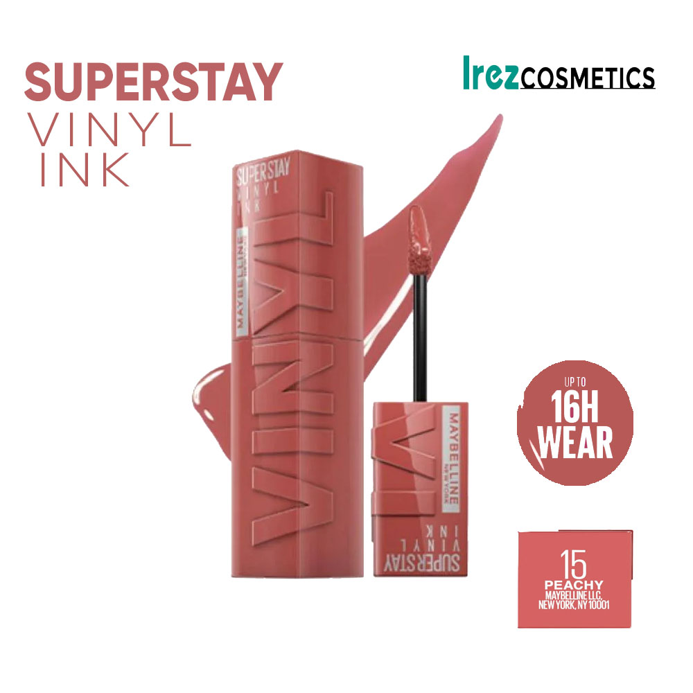 Maybelline Superstay Vinyl Ink 4.2 ml Lippy dan Peachy | Lazada Indonesia