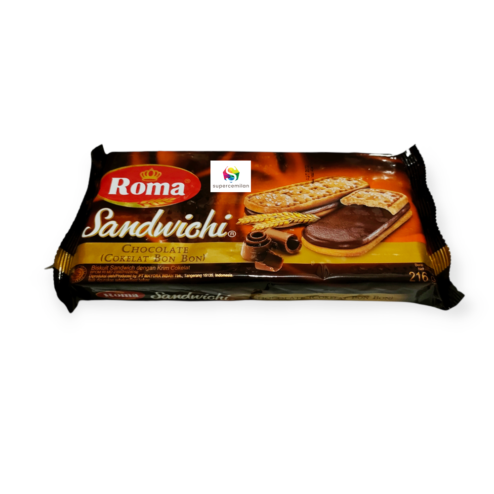Roma Sandwich / Sandwichi Cokelat Bon Bon 189 Gram | Lazada Indonesia