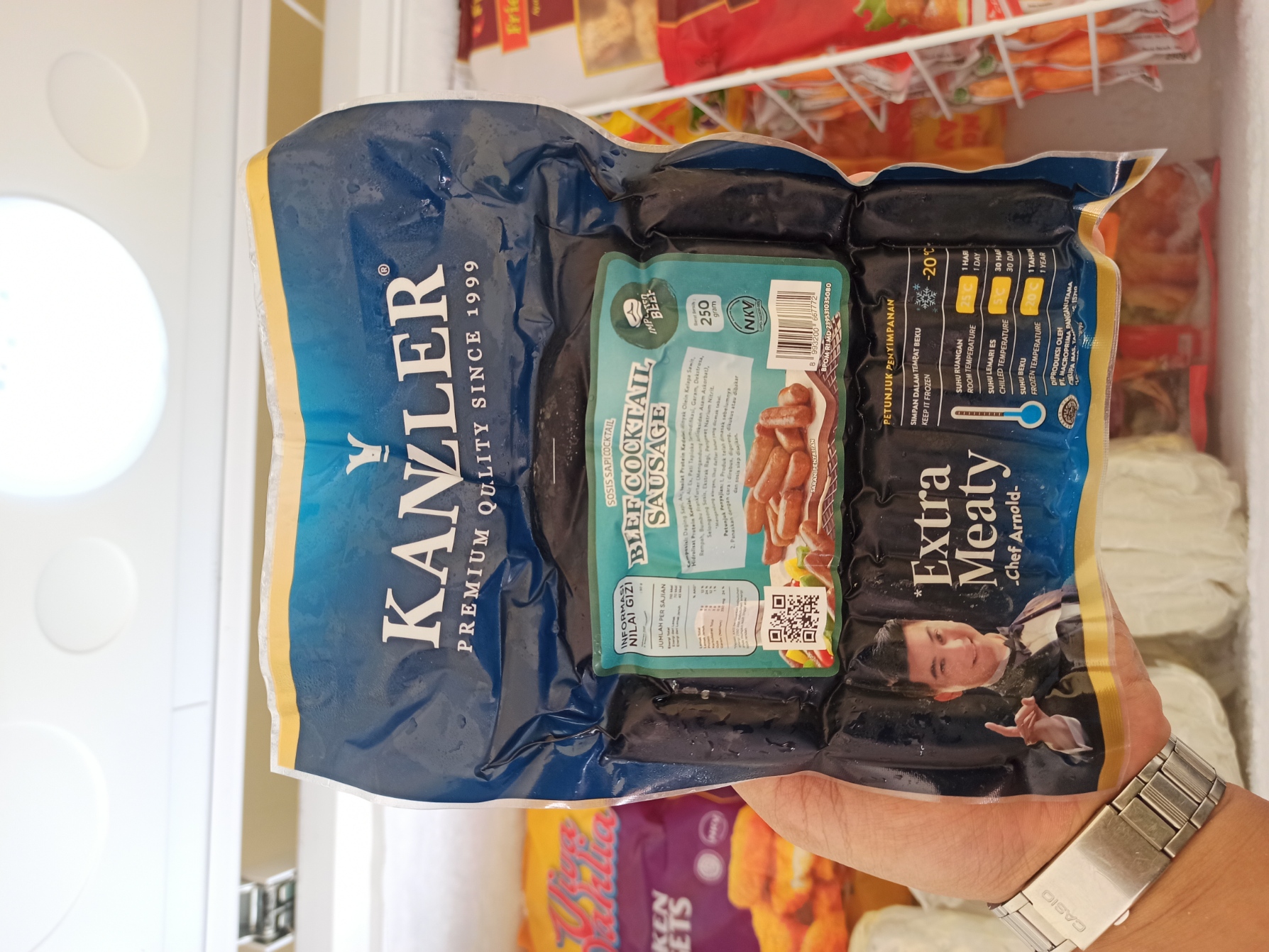 Sosis Kanzler Beef Cocktail Sausage / Sosis Mini [250g] | Lazada Indonesia