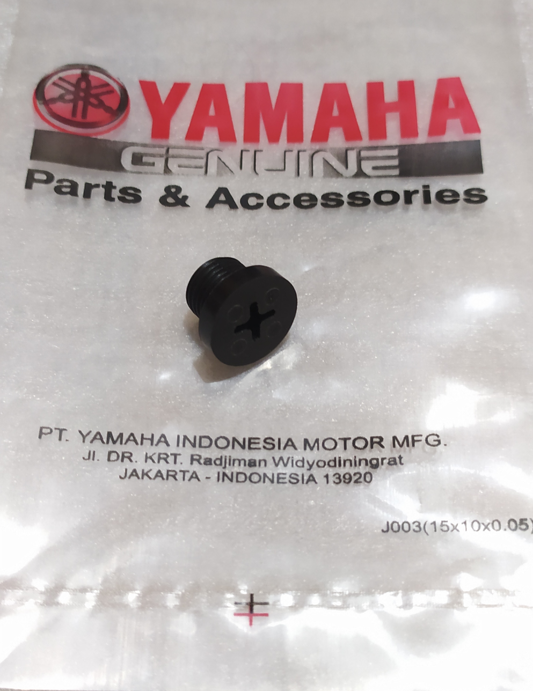 Baut tutup radiator bawah bolt drain radiator Yamaha Nmax Aerox ...