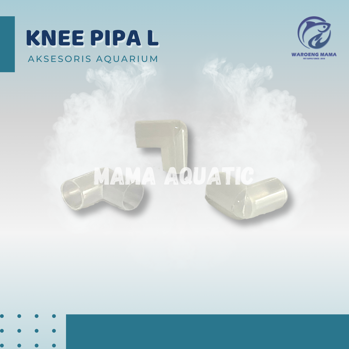 Sambungan Pipa Aquarium I T L dan tutup pipa aquarium Knee Pipa ...